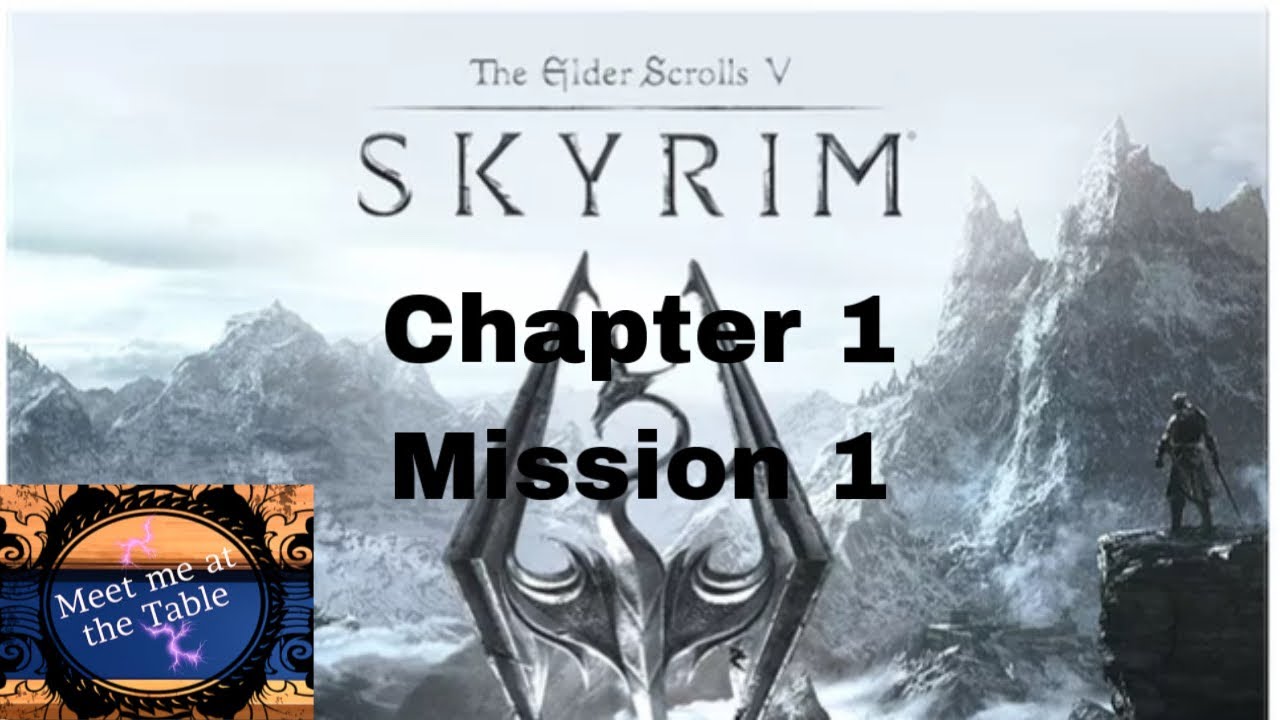 Skyrim the adventure board game chapter 1 mission 1 - YouTube