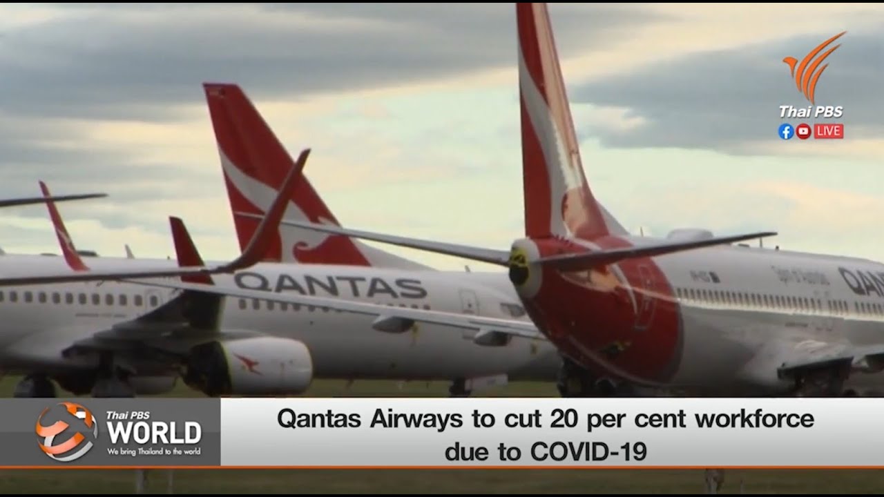 Qantas Airways to cut 20 per cent workforce due to COVID-19 - YouTube