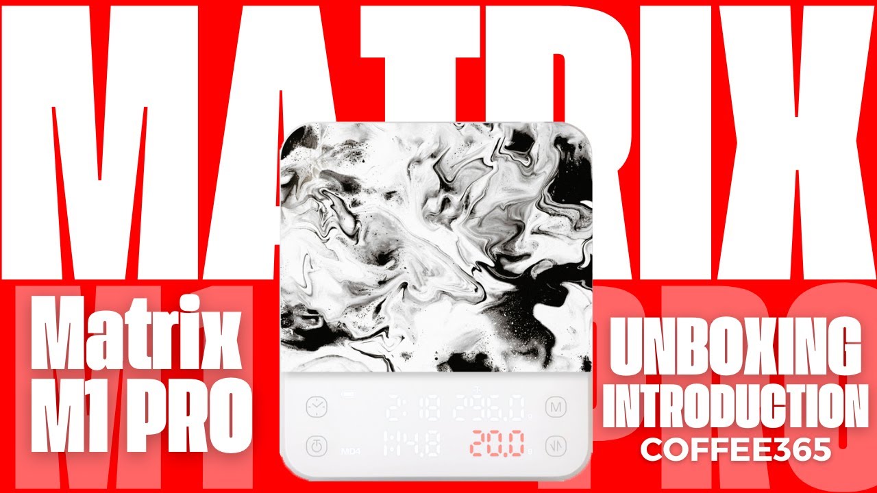 Unboxing Introduction of the New Color for Matrix M1 Pro Smart Coffee Scale - YouTube