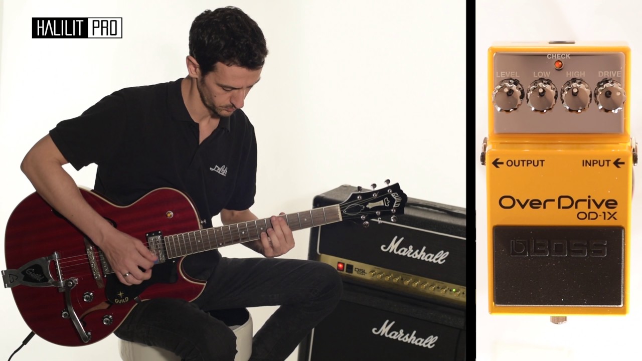 Halilit Pro - BOSS OD-1X Overdrive - YouTube