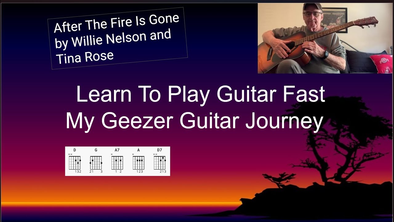 After The Fire is Gone by Willie Nelson with Trisha Yearwood cover with ...