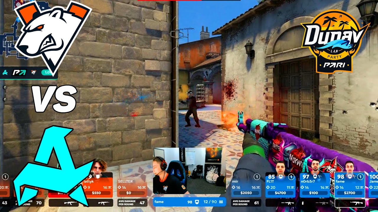 Virtus pro vs Aurora - ЛУЧШИЕ МОМЕНТЫ - PARI Dunav Party 2023 - YouTube