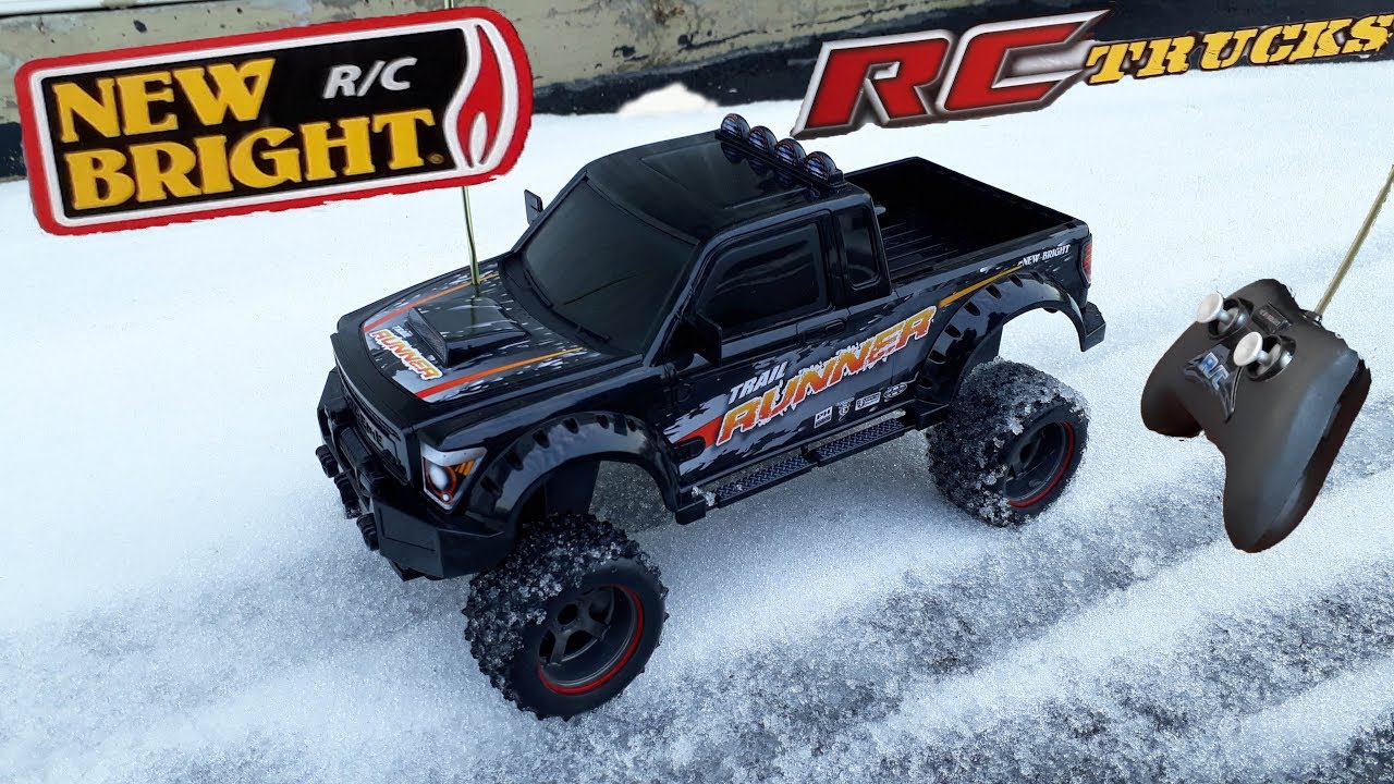 Джип на радиоуправлении NEW BRIGHT RC TRUCK Распаковка и обзор игрушек ...
