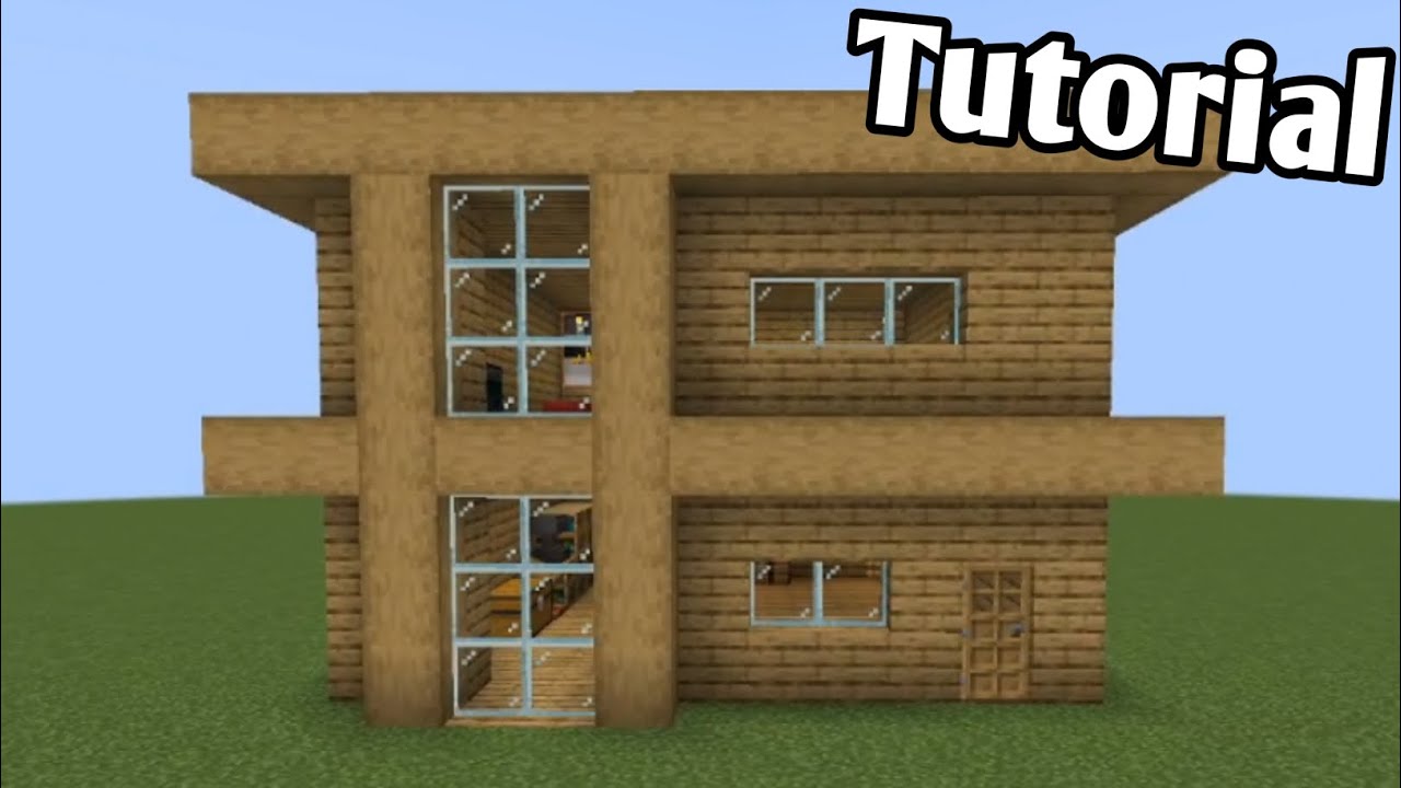 Minecraft: How To Build a Small Modern House Tutorial (Easy) - YouTube
