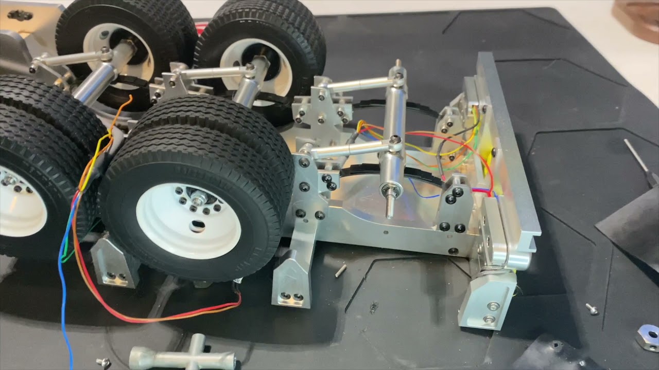 1/14 RC4WD Lowboy Trailer How To Install Lights With 1/14 Tamiya Grand ...