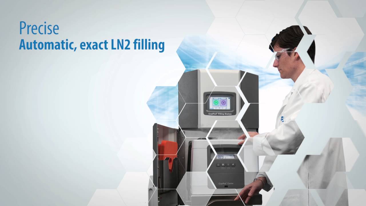 CryoPod Filling Station, Automatic LN2 Filling. - YouTube