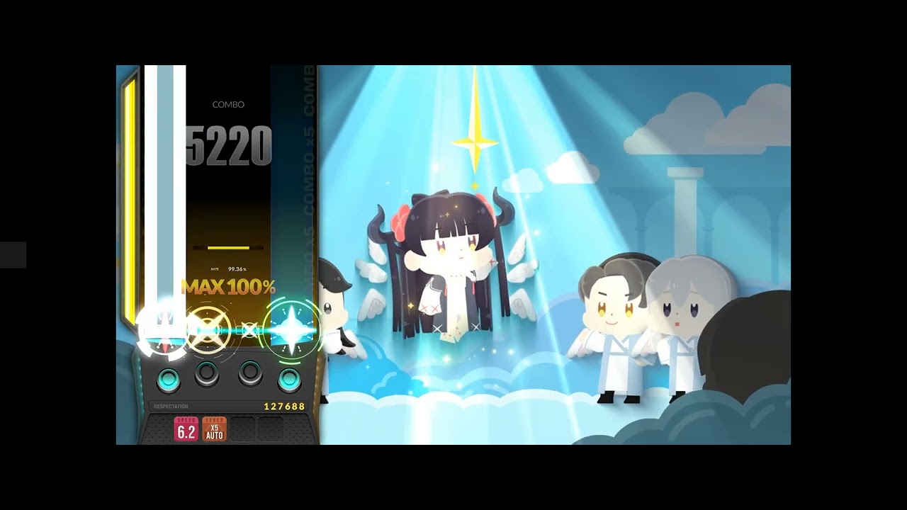 Vertical Eclipse 4B MX 98.66% 1Break PB Record (Djmax Respect V 2023 06 ...