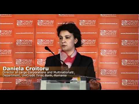 Daniela Croitoru, Romania, FORUM INVEST INFRASTRUCTURE 2010 - YouTube