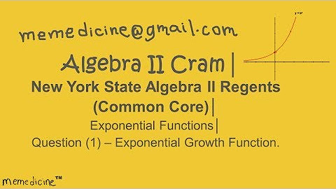 Algebra 2 Cram │ New York State Algebra II Regents (Common Core ...