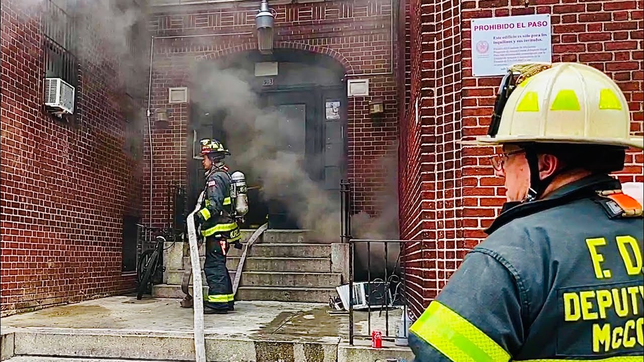 FDNY BOX 1813 ~ FDNY BATTLES A 2ND ALARM E-BIKE LITHIUM-ION BATTERY ...