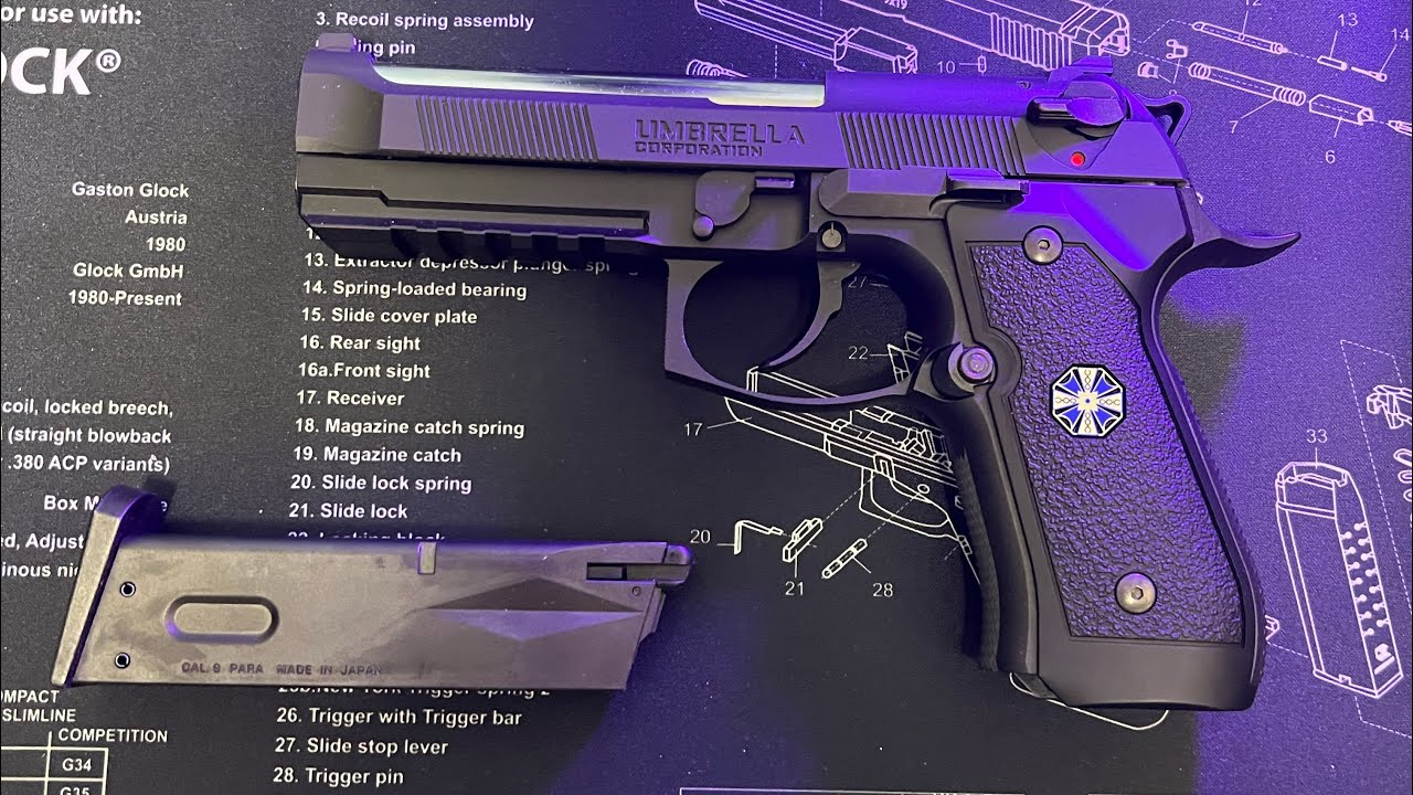 [ASMR]Albert .w.model 01P アルバート.w.モデル01P gun sounds - YouTube