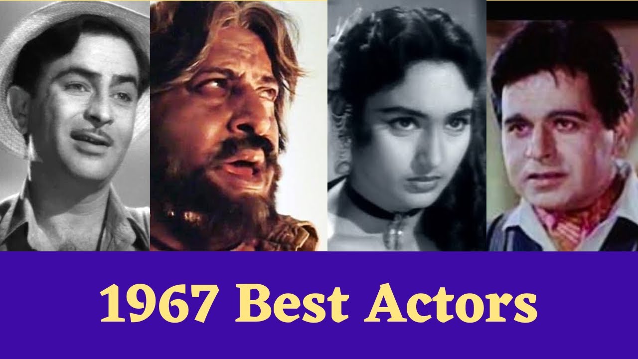 1967 Best Actors #filmfareawards - YouTube