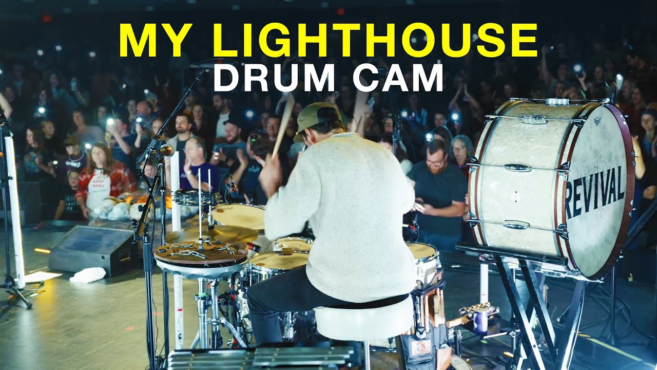 My Lighthouse | Drum Cam | Camp Fire Tour | @RendCollective - YouTube