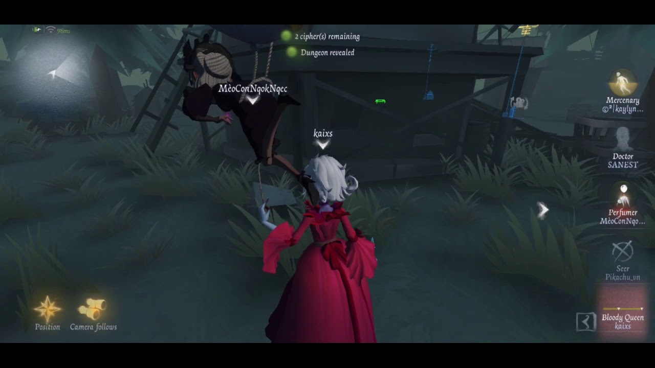 [Identity V] First Time Playing Mary! — Bloody Queen Gameplay - YouTube