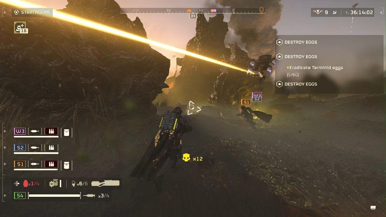 HELLDIVERS 2 playing with random morons this will happen - YouTube