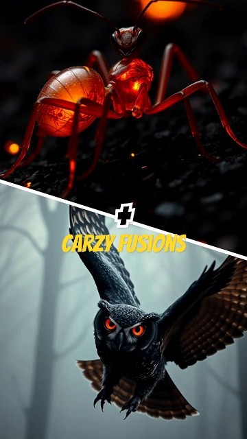 Terrifying Animal Fusions #monsterfusion #nightmarefuel #fantasybeasts ...