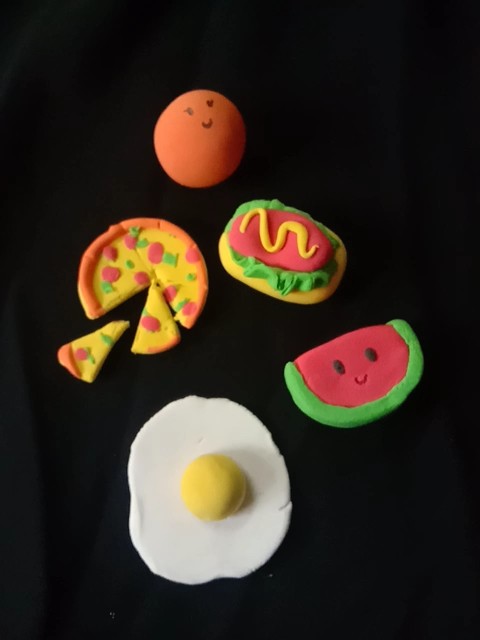 #clay Cute clay foods made by me. Please subscribe 👆🍕 - YouTube