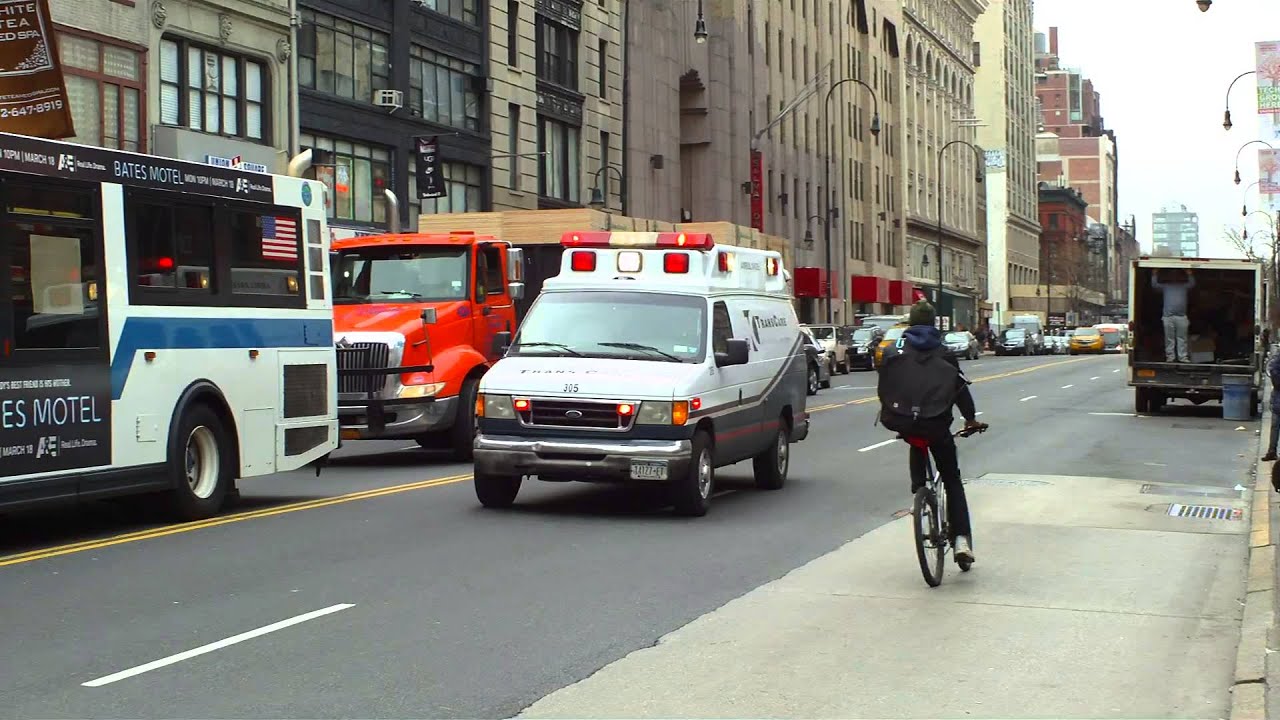 Transcare Ambulance in New York City - YouTube