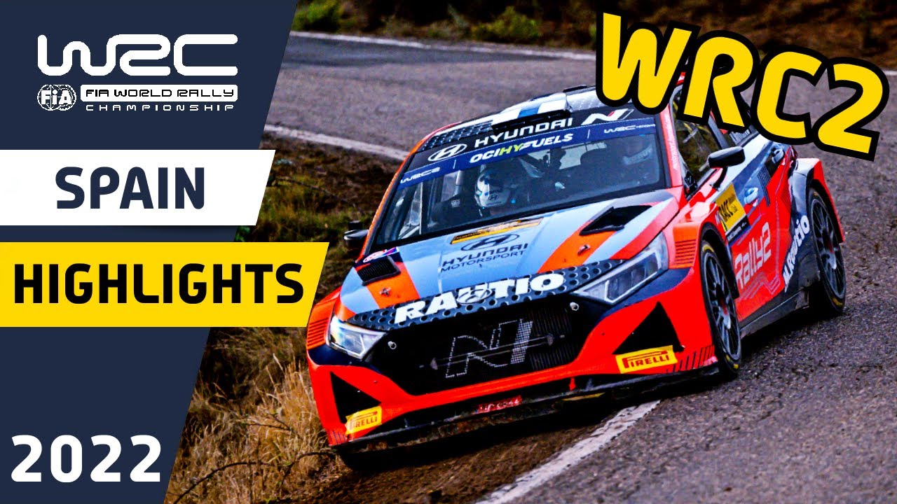 WRC2 Highlights Day 1 | WRC RallyRACC - Rally de España 2022 - YouTube