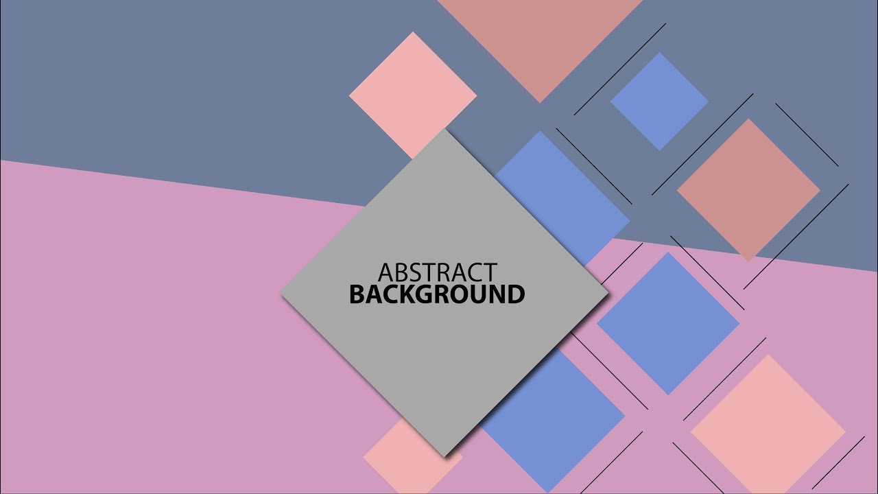 Adobe Illustrator Tutorial | How to Create Simple Attractive Background ...