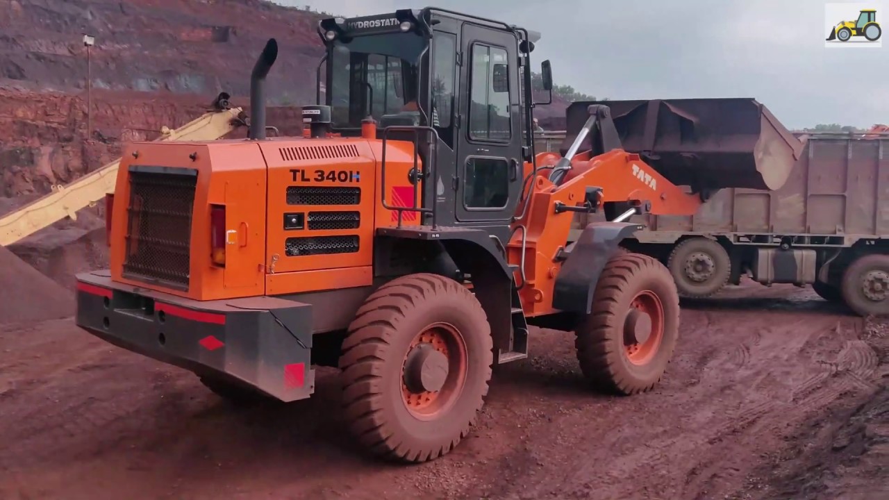 TATA TL340H Wheel Loader - YouTube