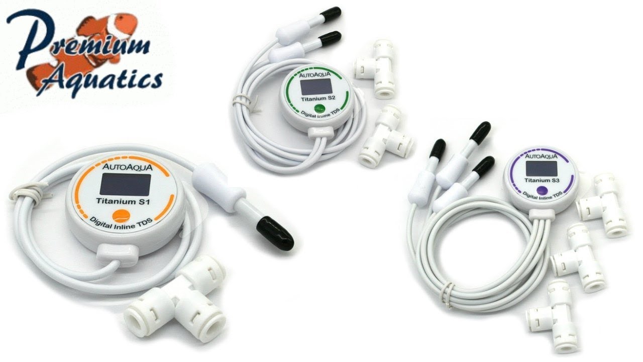 AutoAqua Digital Inline TDS Meter - YouTube