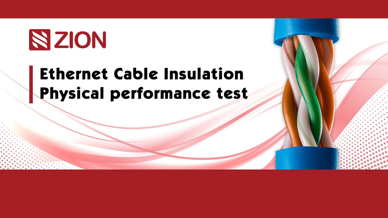 Ethernet Cable Insulation Physical performance test - YouTube