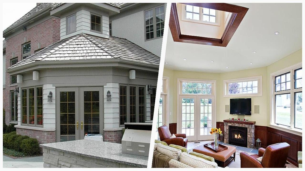 75 Traditional Slate Floor Sunroom Design Ideas You'll Love 😊 - YouTube