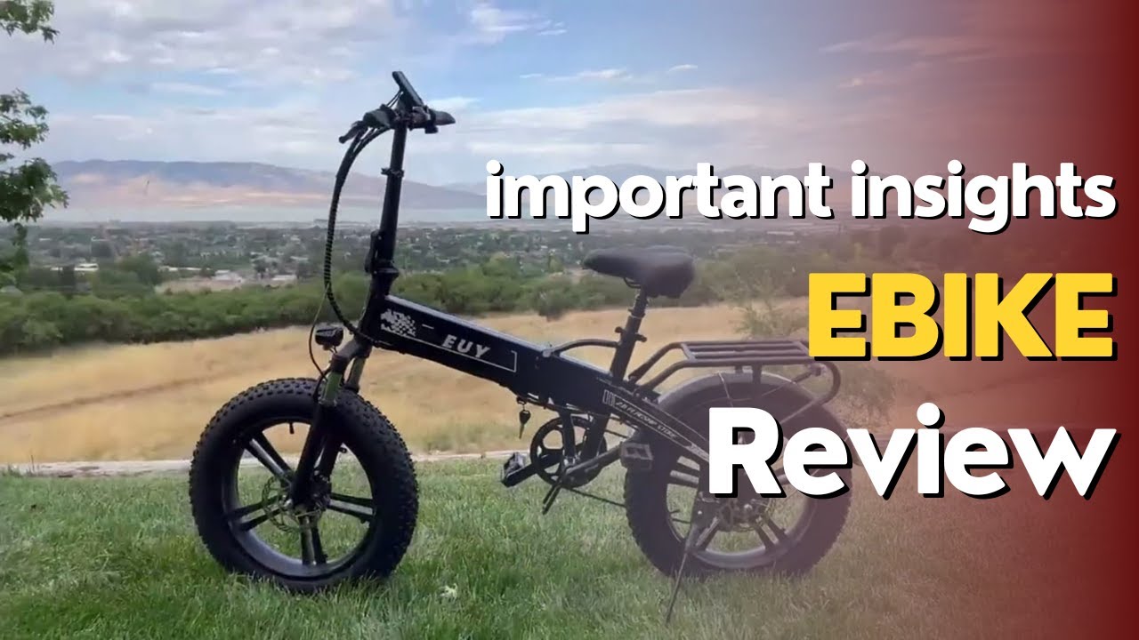 important Key Details: EUY Folding Electric Bike 750W 20" Ebikes Review ...