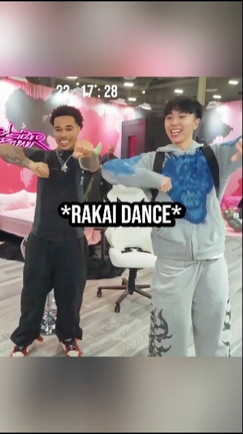 Ray Acts Zesty Doing Rakai's Dance With Plaqueboymax!💀😂 - YouTube