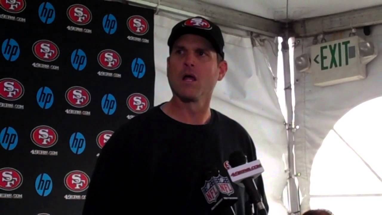 Lowell Cohn scoffs at Jim Harbaugh - YouTube