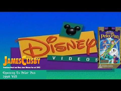 Opening To Peter Pan 1998 VHS