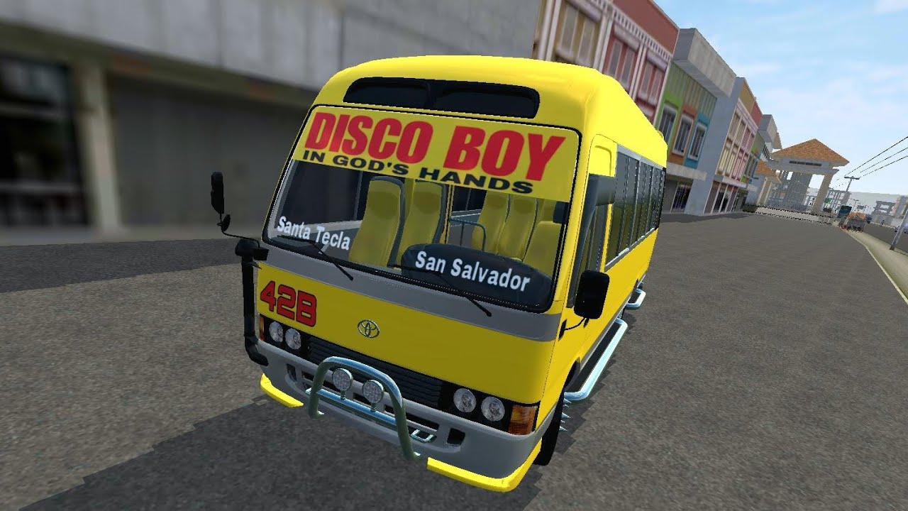 Nuevo mod coaster salvadoreña ruta 42B bussid - YouTube