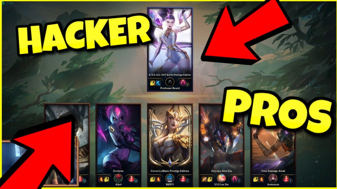 I played vs a HACKER?! - (League of Legends) - YouTube