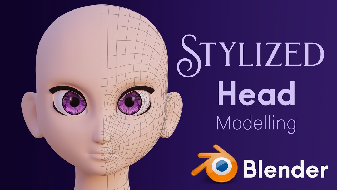 Stylized Head modelling | Part 1- Sculpting | TIME-LAPSE - YouTube