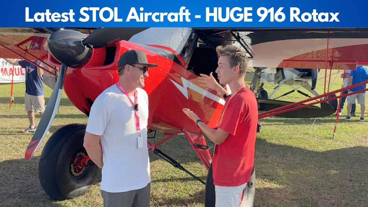 Latest STOL Aircraft takes flight with Powerful 916 Rotax Engine. Trent ...