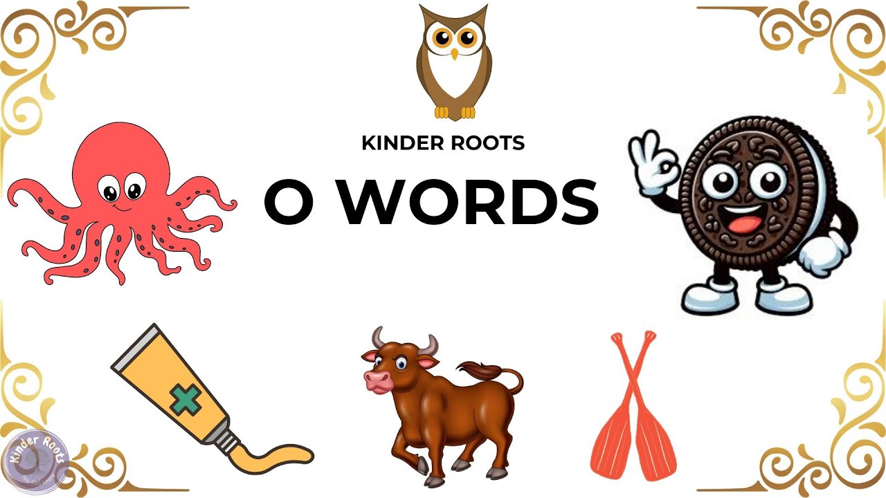 O Words | Words That Starts With O | Discover 'O' Words | A-Z Learning ...