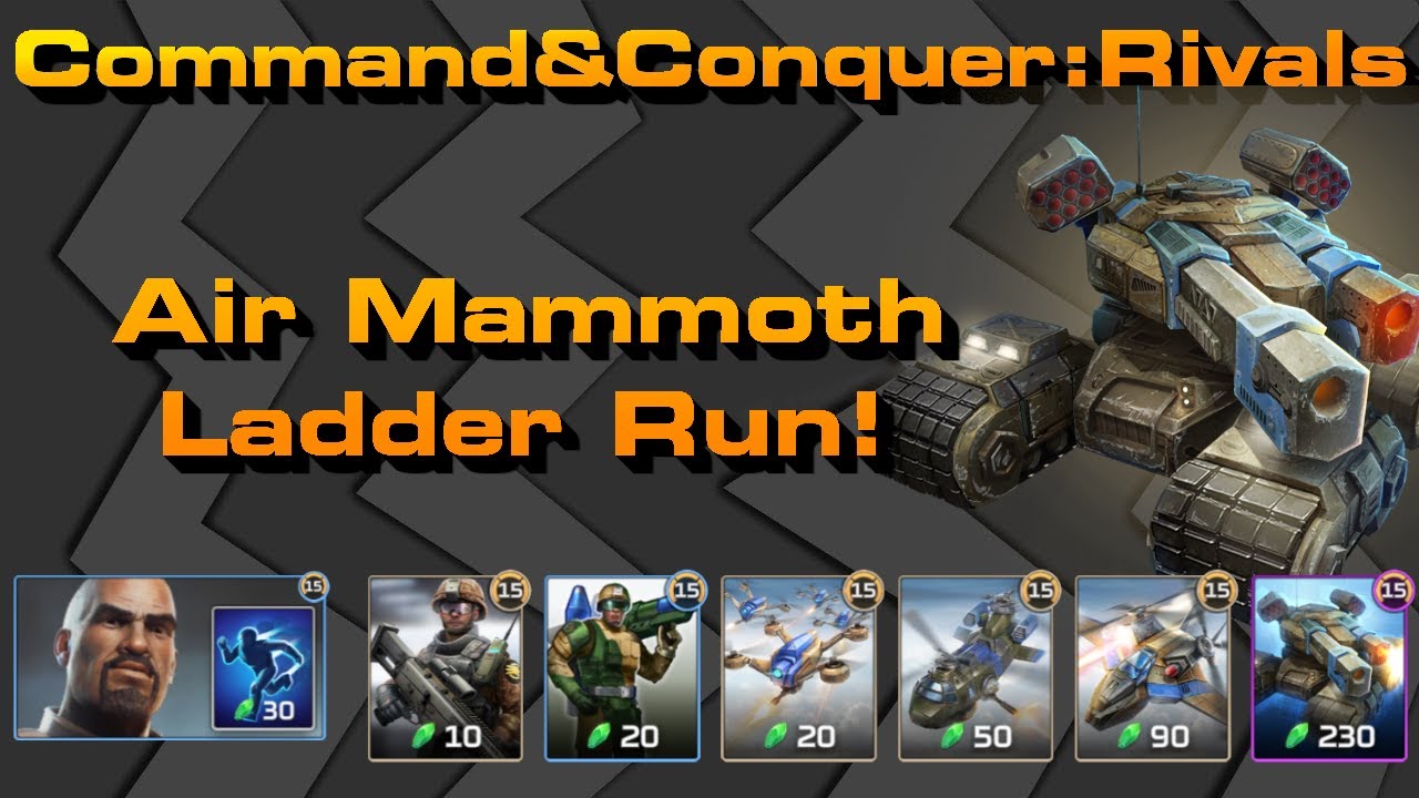 C&C Rivals: Mammoth Air Ladder! - YouTube