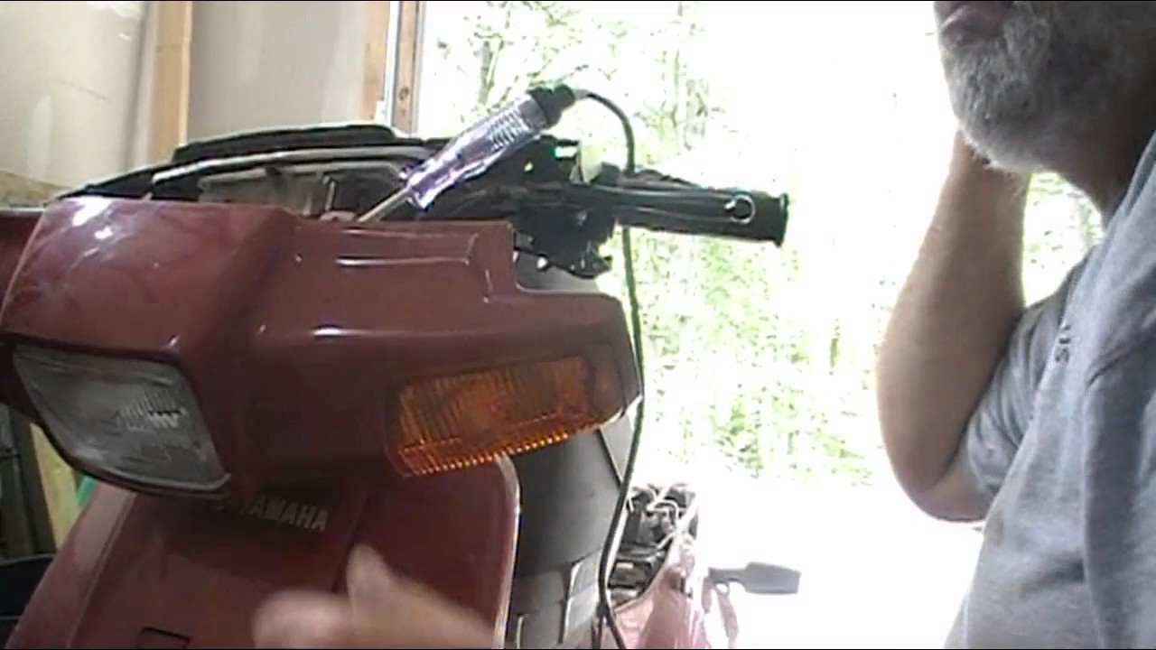 2000 YAMAHA RAZZ SCOOTER RUNNING TEST DRIVE PART ? - YouTube