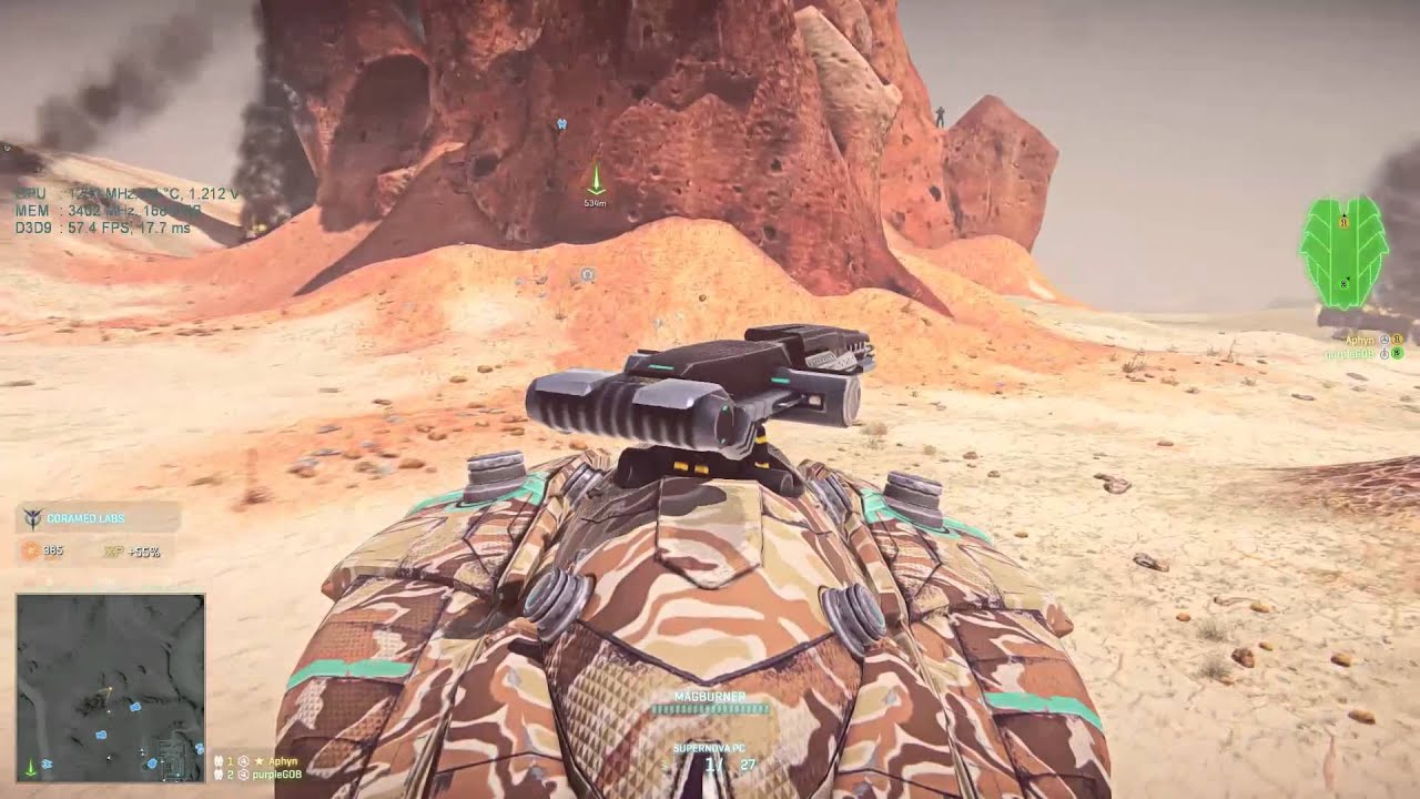 Planetside 2 Vehicle Combat Gameplay - YouTube