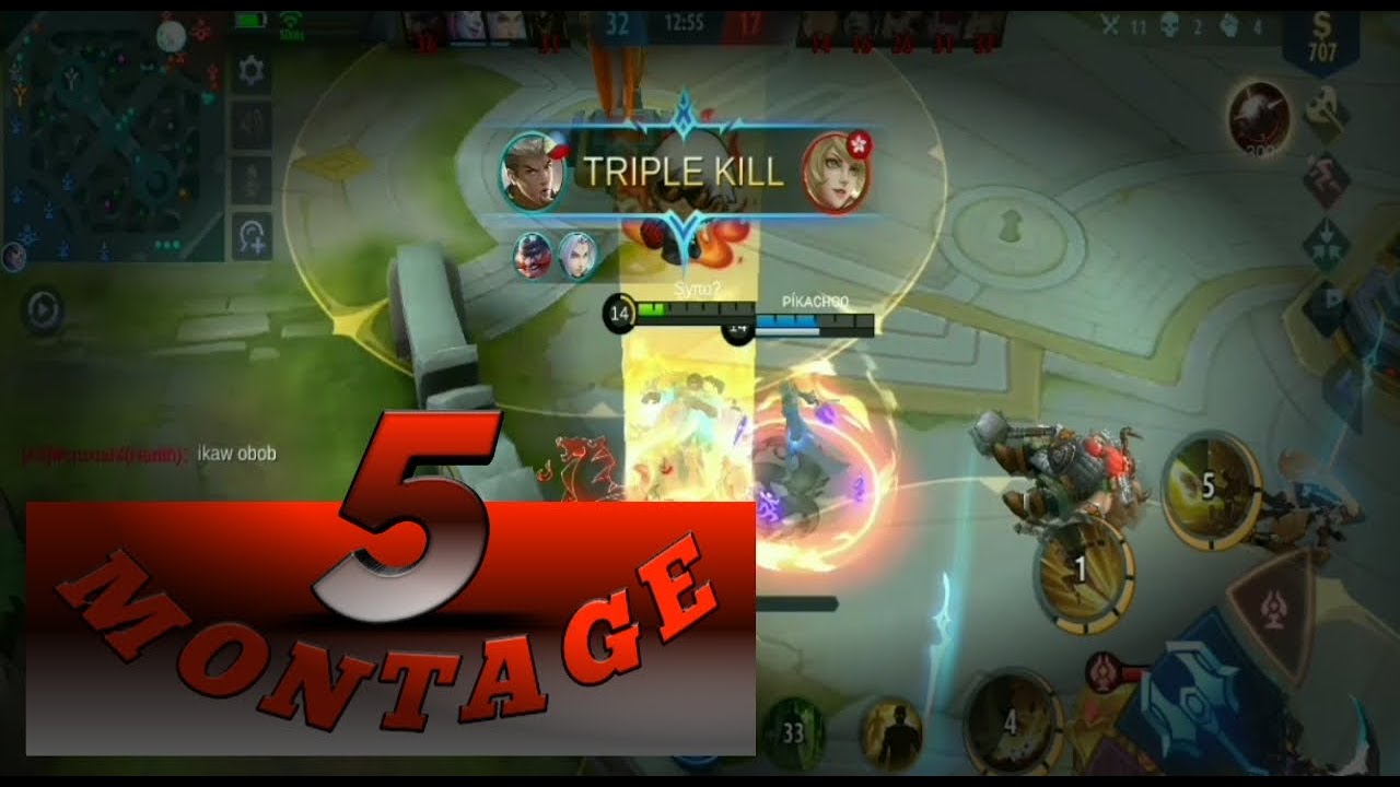 CHOU MONTAGE | 5 | Syno Senzus | MLBB | - YouTube