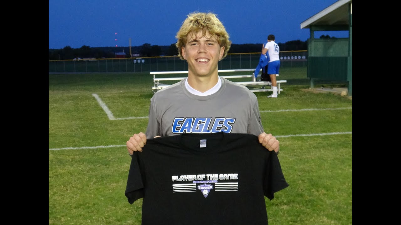 Player of the Game: Week 1 - Boys - Caleb Mackay - Hubbard - YouTube