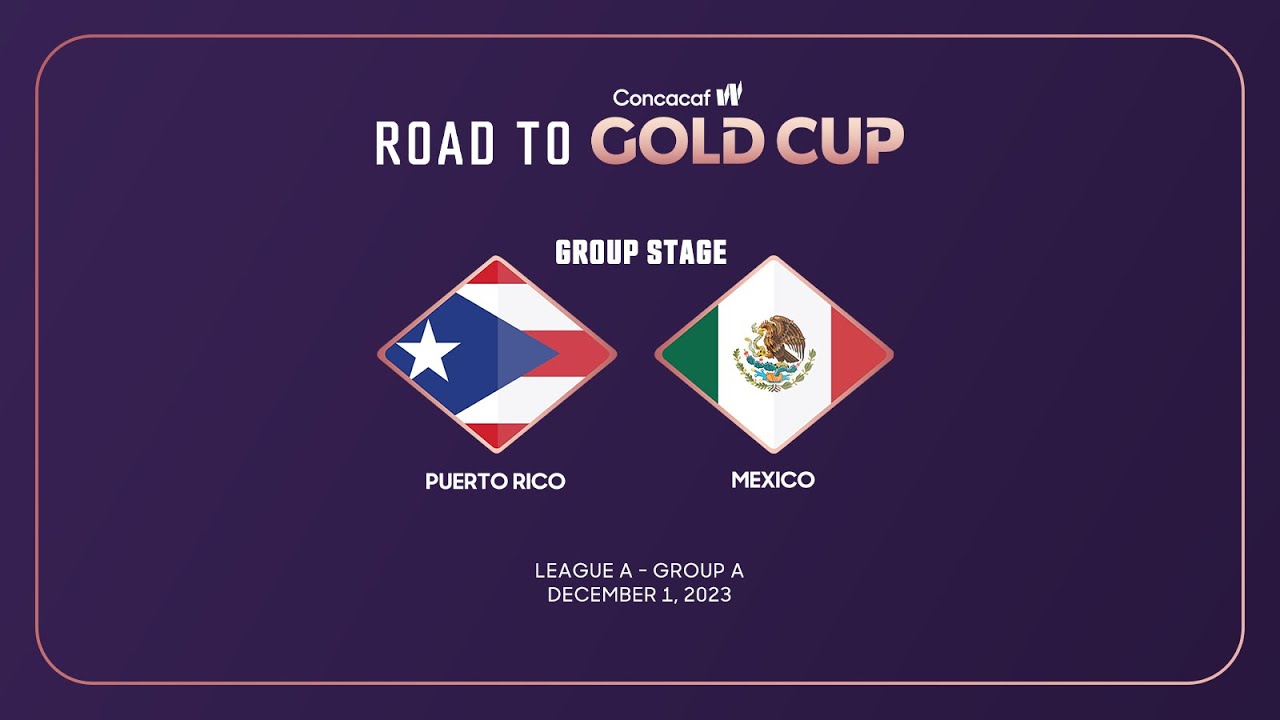 Puerto Rico vs Mexico | 2023 Road to Concacaf W Gold Cup - YouTube