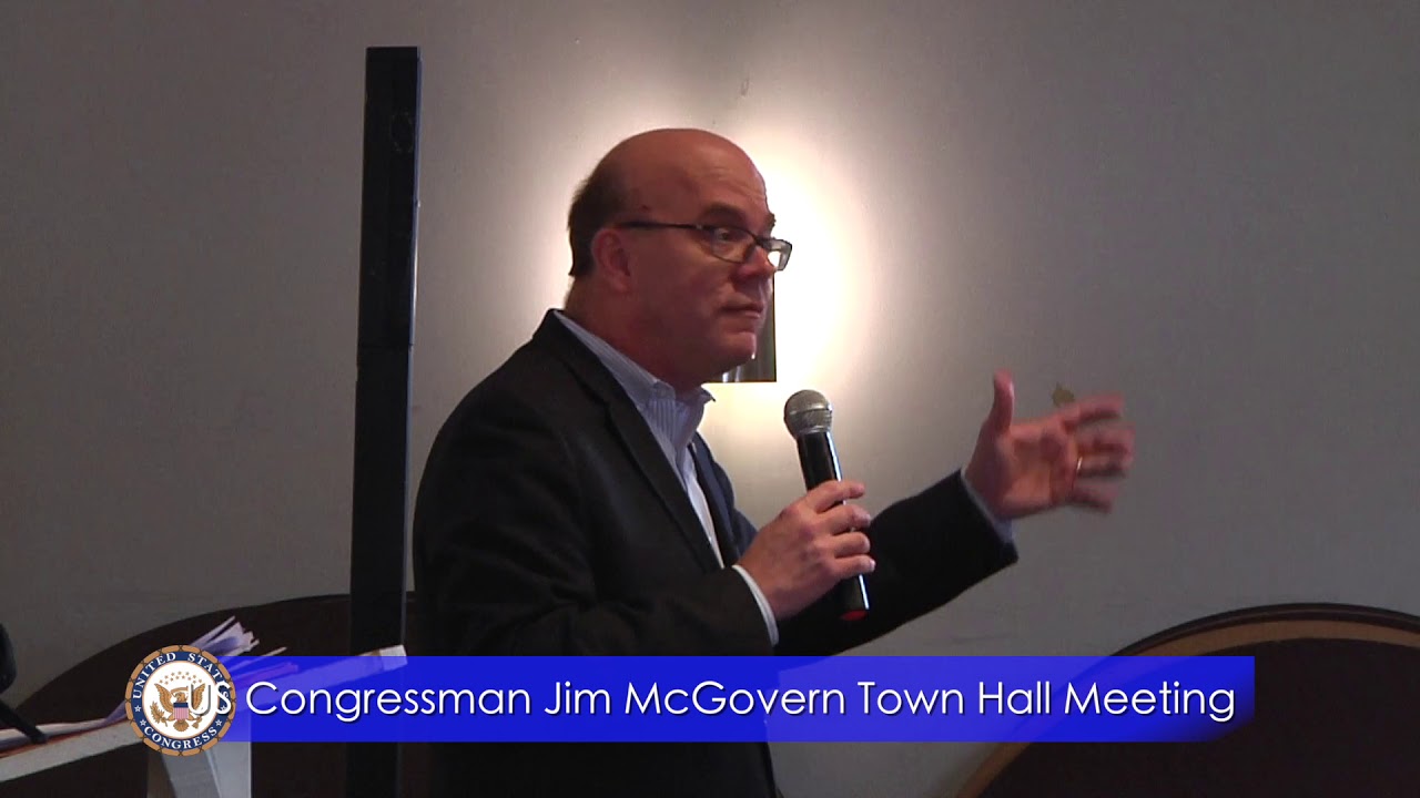 Congressman Jim McGovern Town Hall -February 2, 2019 - YouTube