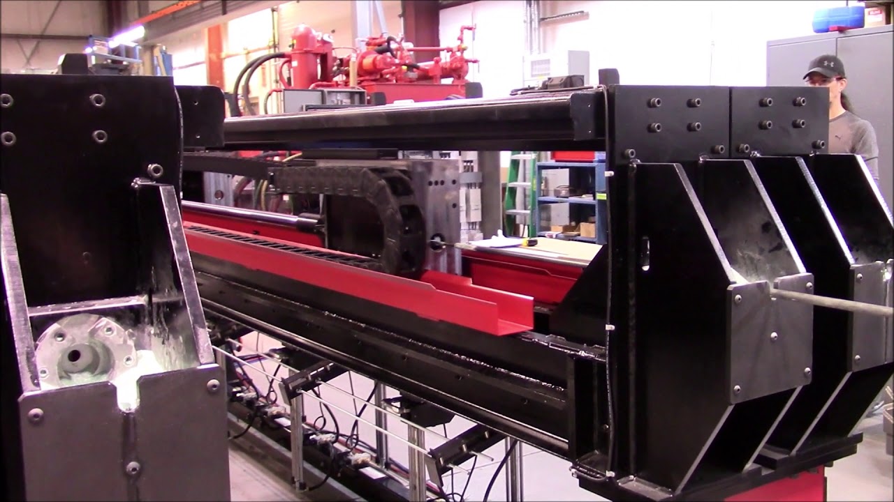 FENN Multi-Draw Hydraulic Drawbench - YouTube