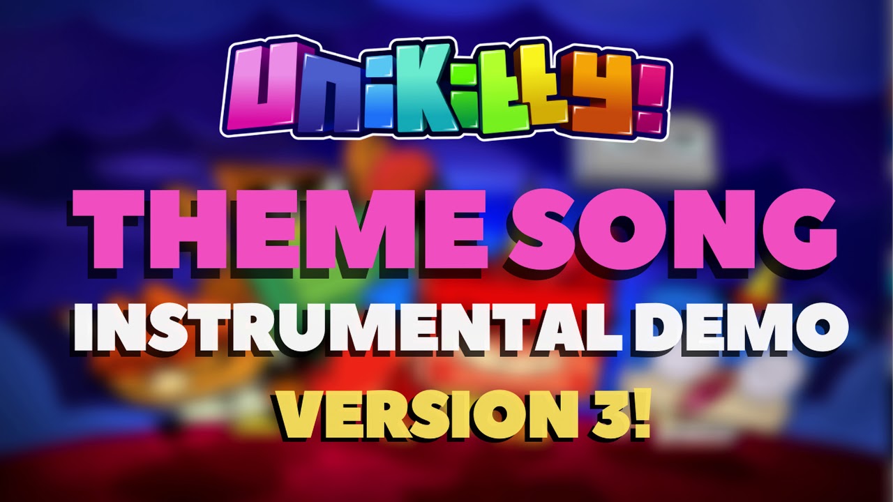 Unikitty! Original Theme Song Demo #3 Instrumental! - YouTube