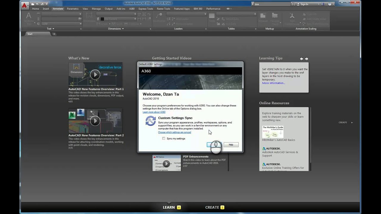 AutoCAD 2016 GUI - A How To Guide - YouTube