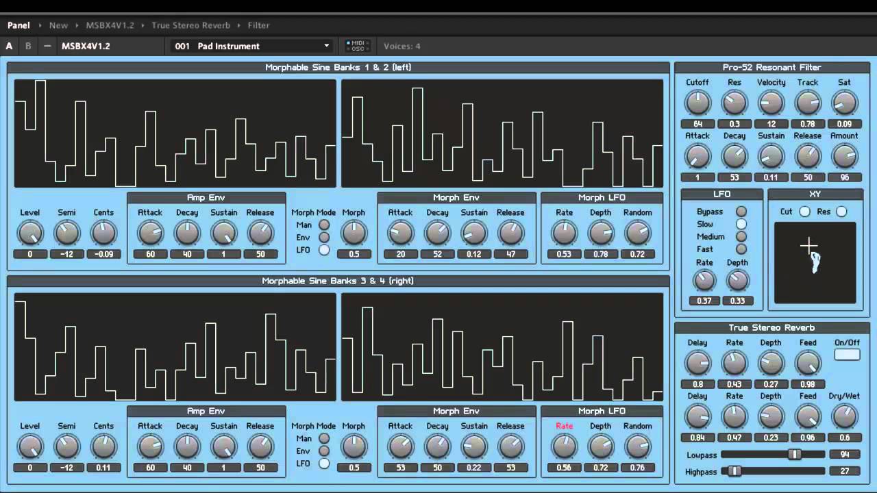 Additive Sine Pad Demo - YouTube