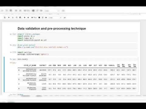 prediction of flood by rainfall using MLP classifier of Neural Network Model - YouTube