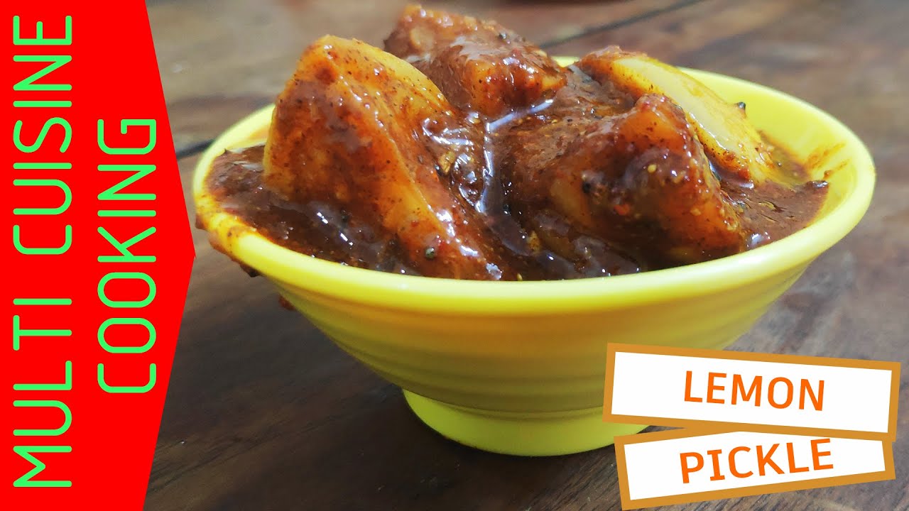 Home-made Methi Lemon Pickle Recipe | DIY | MCC | Mom's Cooking - YouTube